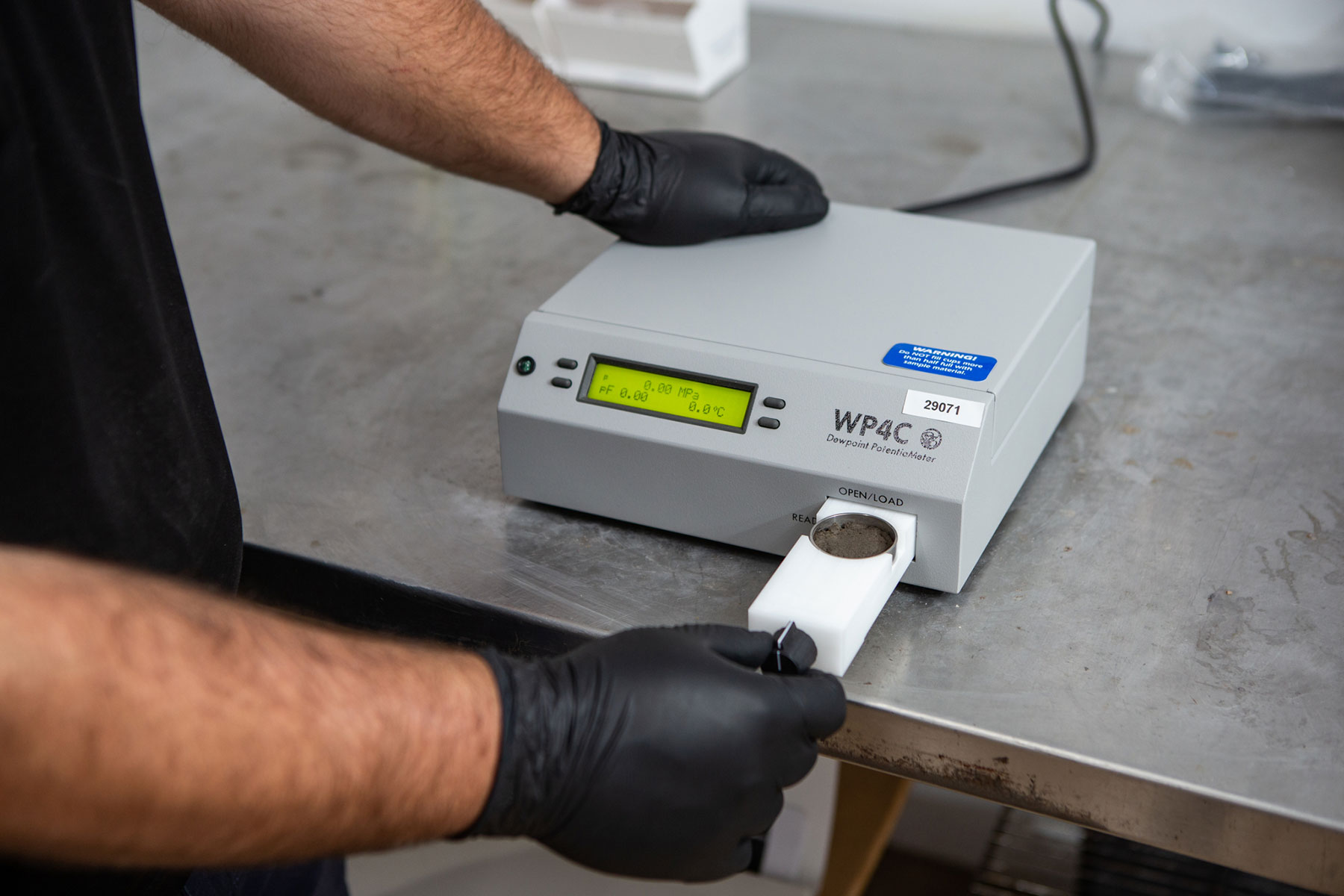 Soil Suction Testing (LDTM 04 - 1289.2.2.1) - Coffey Testing